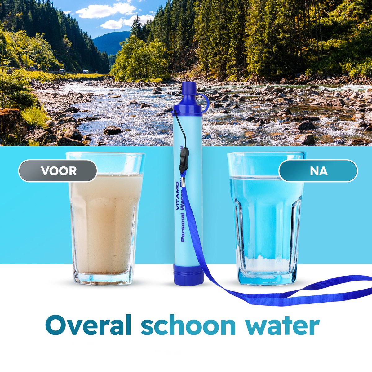 Dé onmisbare waterfilter voor preppers